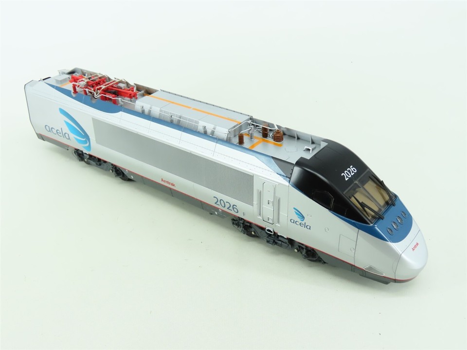 O 3-Rail Lionel 6-31714 AMTK Amtrak Acela Train Set w/ 6-15584 Add-on ...
