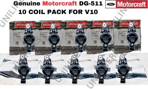 Set of 10 OEM Factory 3L3E12A366CA | DG511 Ignition Coils Fits FORD ...
