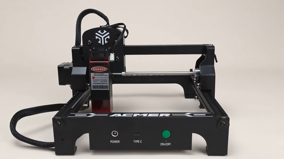 Mini Portable Laser Engraver with 2.5W Laser Head Logo Laser Engraving ...