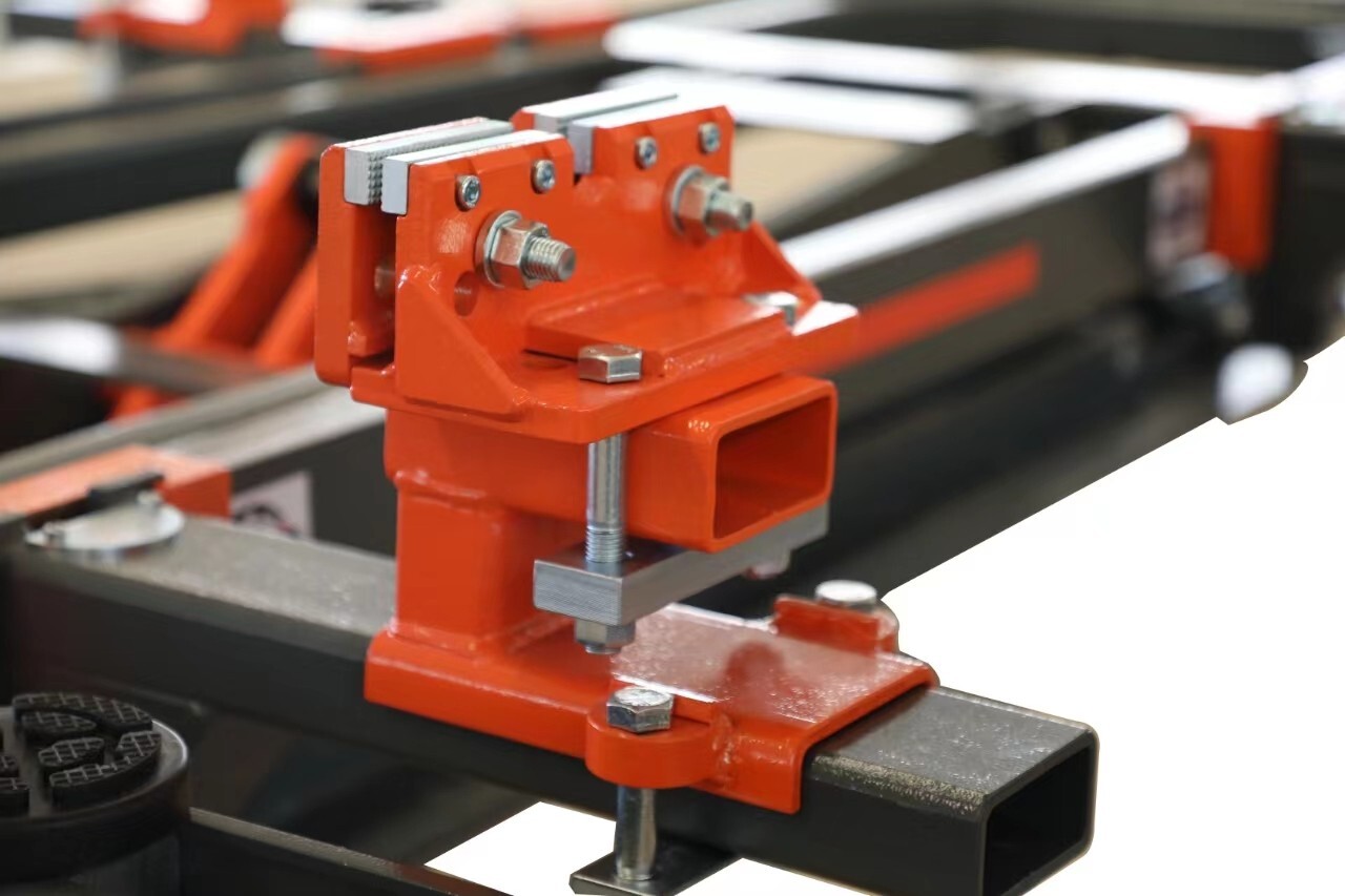 KATOOL 22 FEET 4 TOWERS AUTO BODY FRAME MACHINE WITH CLAMPS HOOKS TOOLS ...