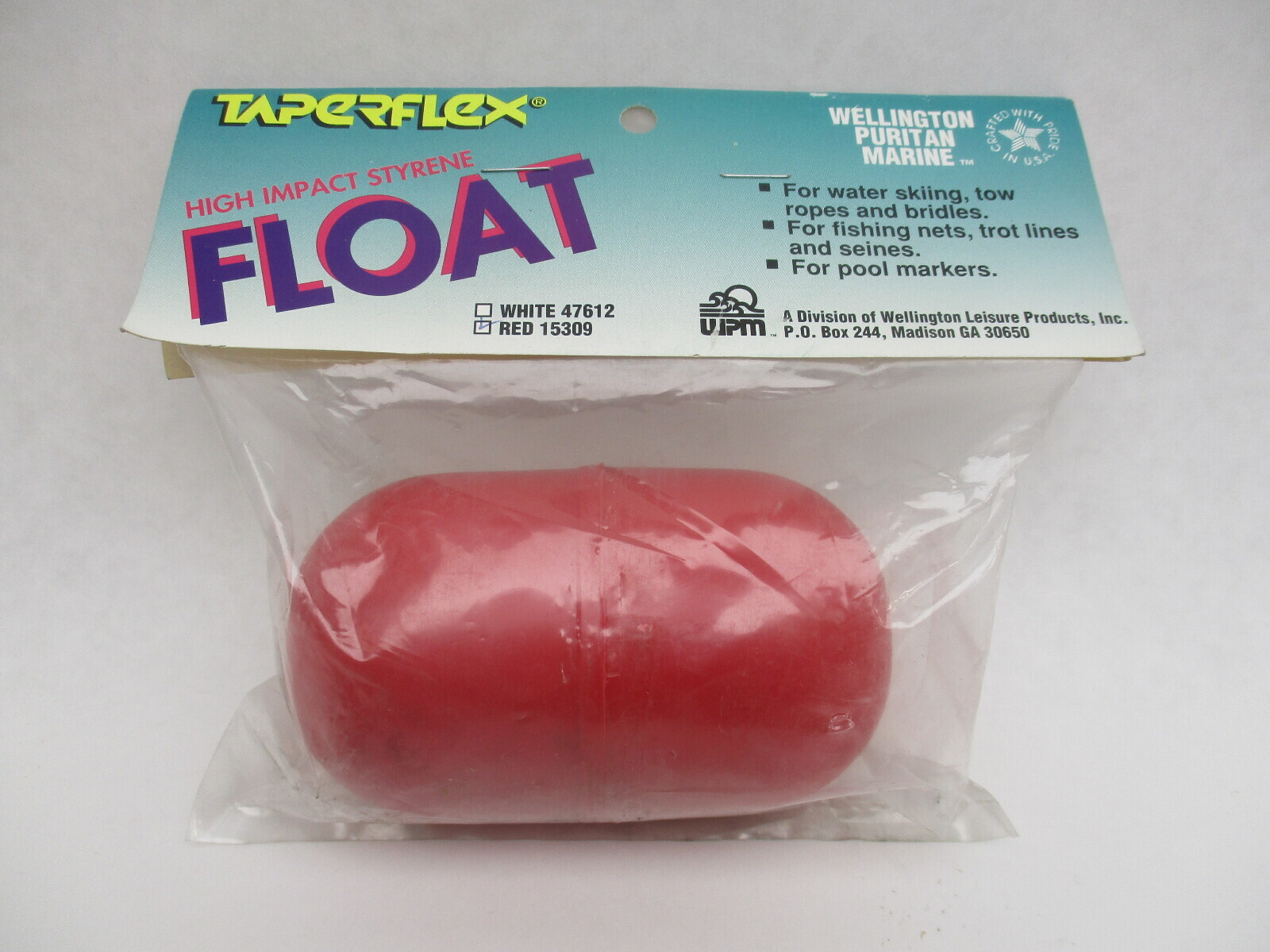 15309 Taperflex Red Durable Plastic Float for Marker Buoys, Ski Ropes ...