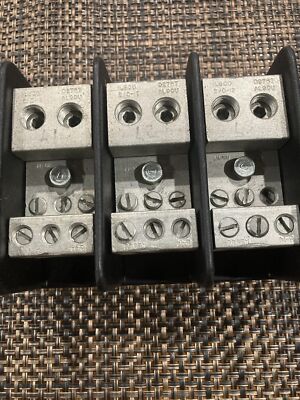 Terminal Blocks - 3-Poles Power Distribution Block