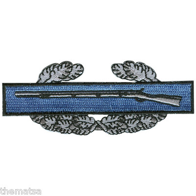 ARMY CIB COMBAT INFANTRY BADGE EMBROIDERED MILITARY 4" PATCH | eBay