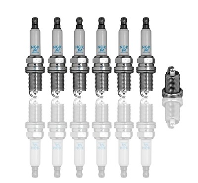 6x NGK ZÜNDKERZEN LASER PLATINUM 94460 PFR8S8EG FÜR AUDI SEAT SKODA VW ...