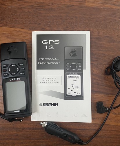 Garmin GPS 12 Handheld Personal Navigator for sale online | eBay