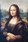 MONALISA PAINTING BY ITALIAN LEONARDO DA VINCI FINE ART ON PAPER OR ...