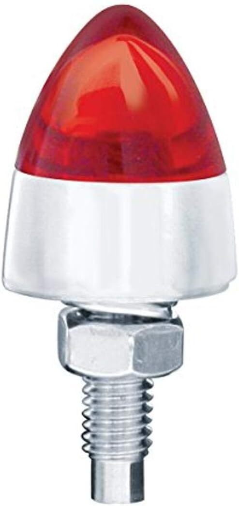 United Pacific 10867 Red LED Bullet License Plate Fastener (Pair) | eBay