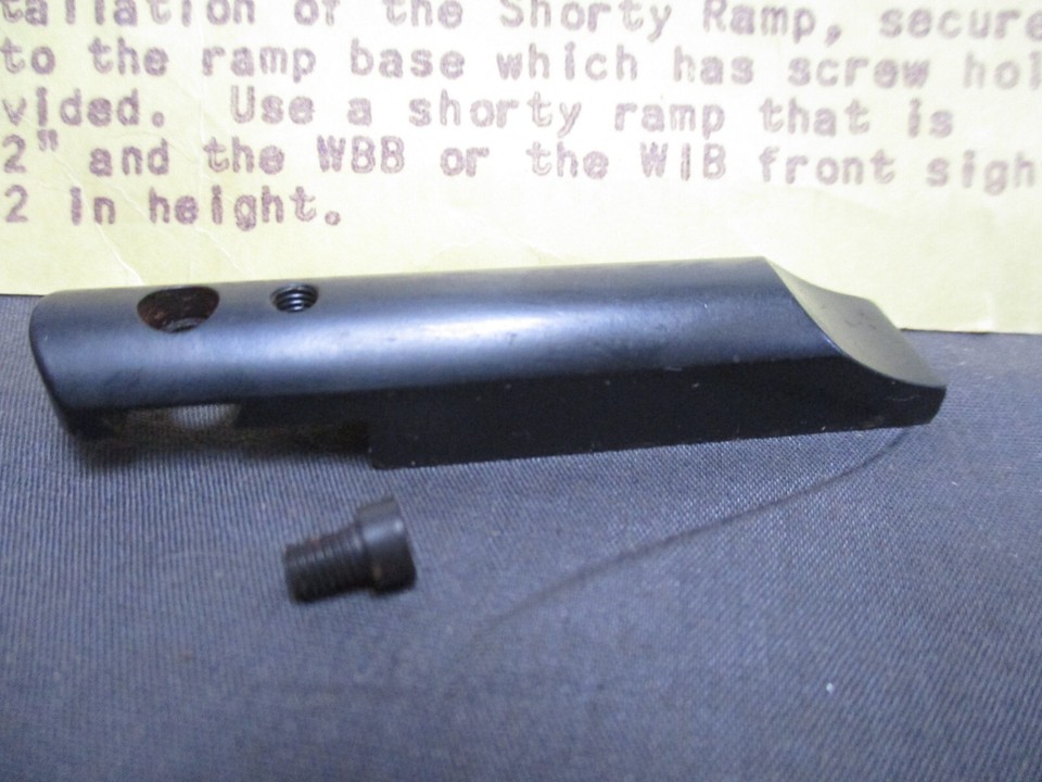 Williams Gun Sight Co. Shorty Ramp Base - M1 Garand | eBay