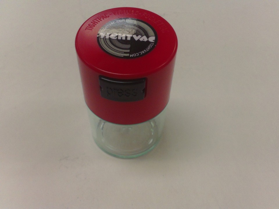 TIGHTVAC POCKETVAC .06 LITER SMELL AIR PROOF CONTAINER VACUUM SEALED ...