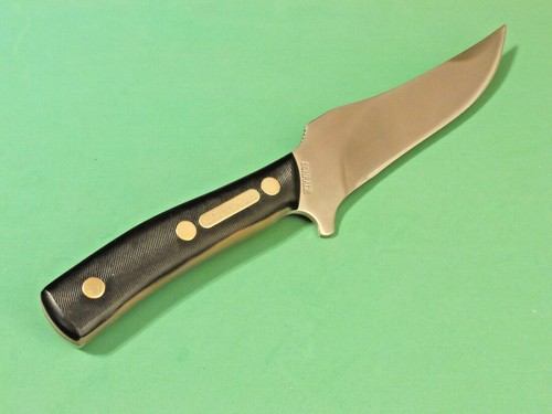 SCHRADE 15OT OLD TIMER Deerslayer Sawcut Delrin full tang knife 10 1/2 ...