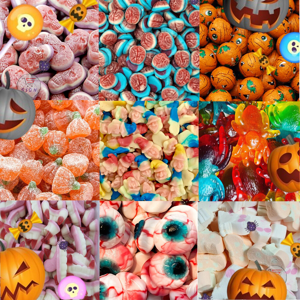 Halloween Candy Backgrounds