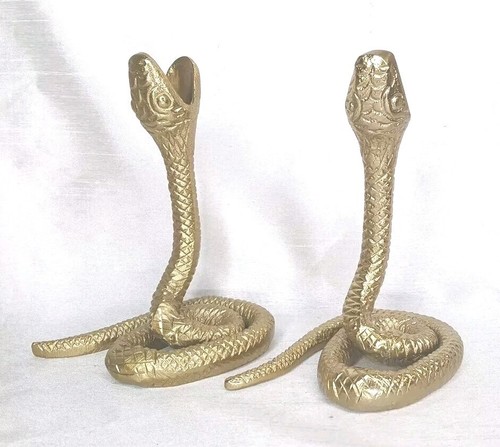 2 Gold Threshold Snake Taper Candleholders Target Recycled Aluminum 6 ...