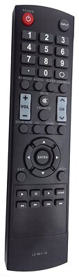 LC-RC1-16 Remote Control Replacement for Sharp TV LC-32LB370 LC32LB370 ...