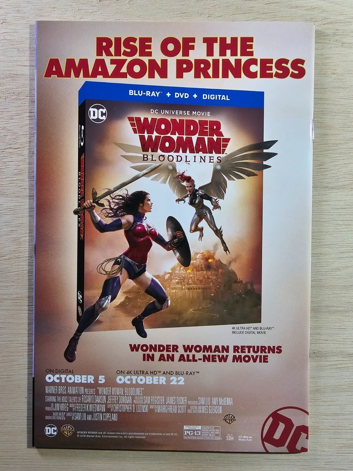 DCeased #6 DC Comics 2019 Yasmine Putri Horror Movie Variant Cover NM ...