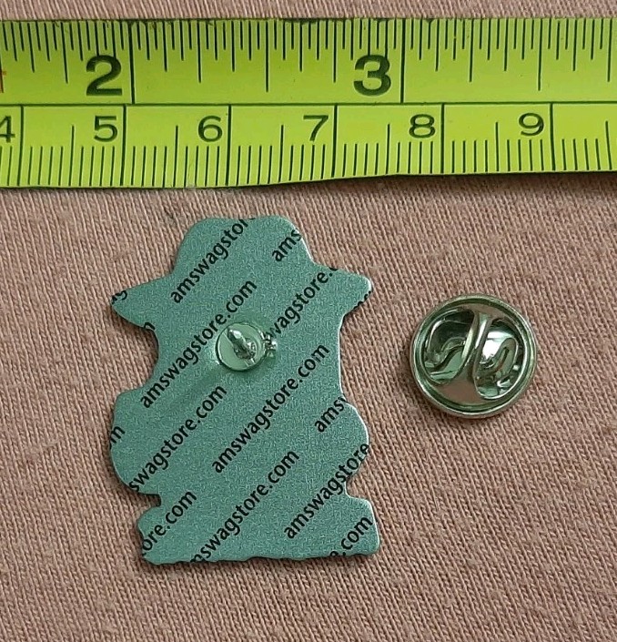 Amazon Peccy Mascot Prime Week Vacation Coconut Employee Vest Lapel Pin ...