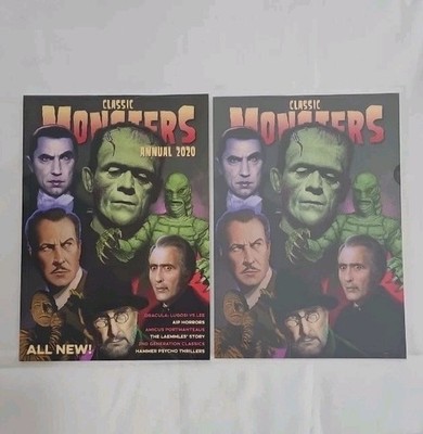 Classic Monsters Magazine 2020 Signed 227250 With Art! | eBay