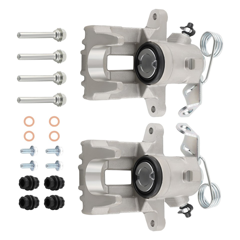 Pair BRAKE CALIPER REAR LEFT+RIGHT Kit For VW GOLF MK4 1J NEW BEETLE 9C ...
