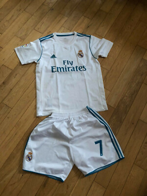 Cristiano Ronaldo Home Kit Real Madrid 2017/2018 | eBay