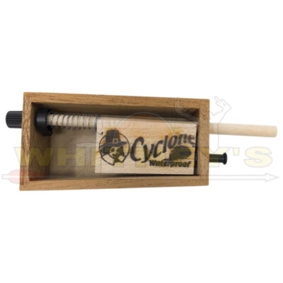 Quaker Boy Cyclone Waterproof Push Button Pin Turkey Box Call - 13607 ...