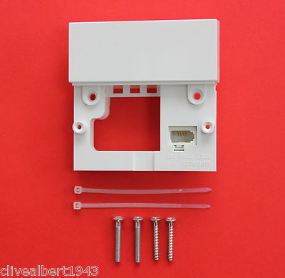 BT OPENREACH NTE 5A "Replacement Faceplate" Telephone Socket in White ...