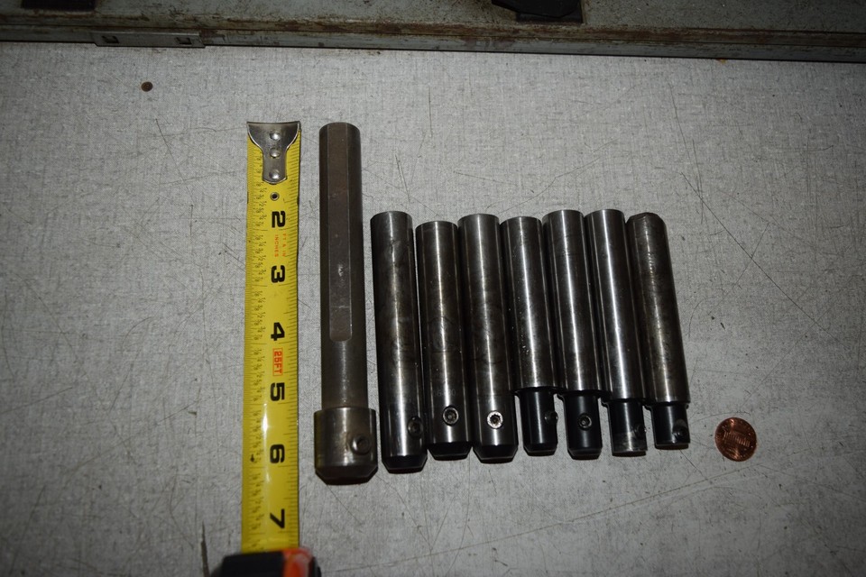 Boring Bar Adaptor Adapter Sleeve Holder Bushing Reducer Lot of 8 | eBay