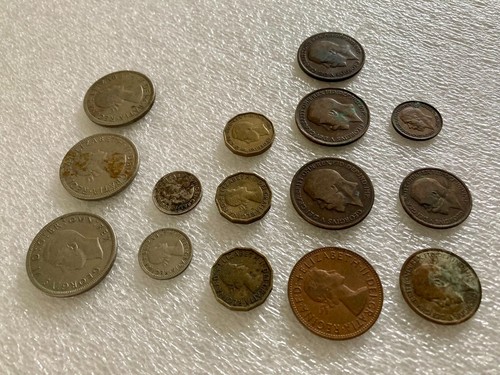 Old British Coins Collection including rare 1919 George V pennies | eBay UK