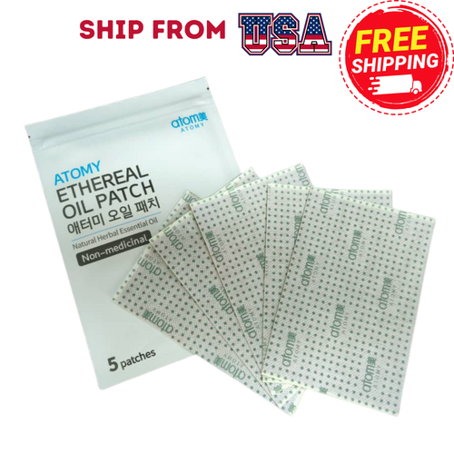 Atomy Ethereal Essential Oil Patch Pain Relief 1 Pack (5 Patches) SHIP ...