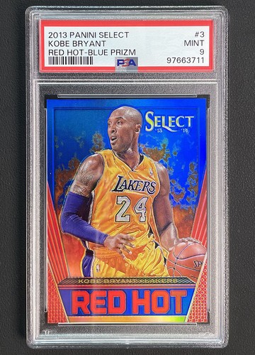 2013-14 Panini Select Kobe Bryant #3 Red Hot /49 PSA 9 MINT POP 3 | eBay