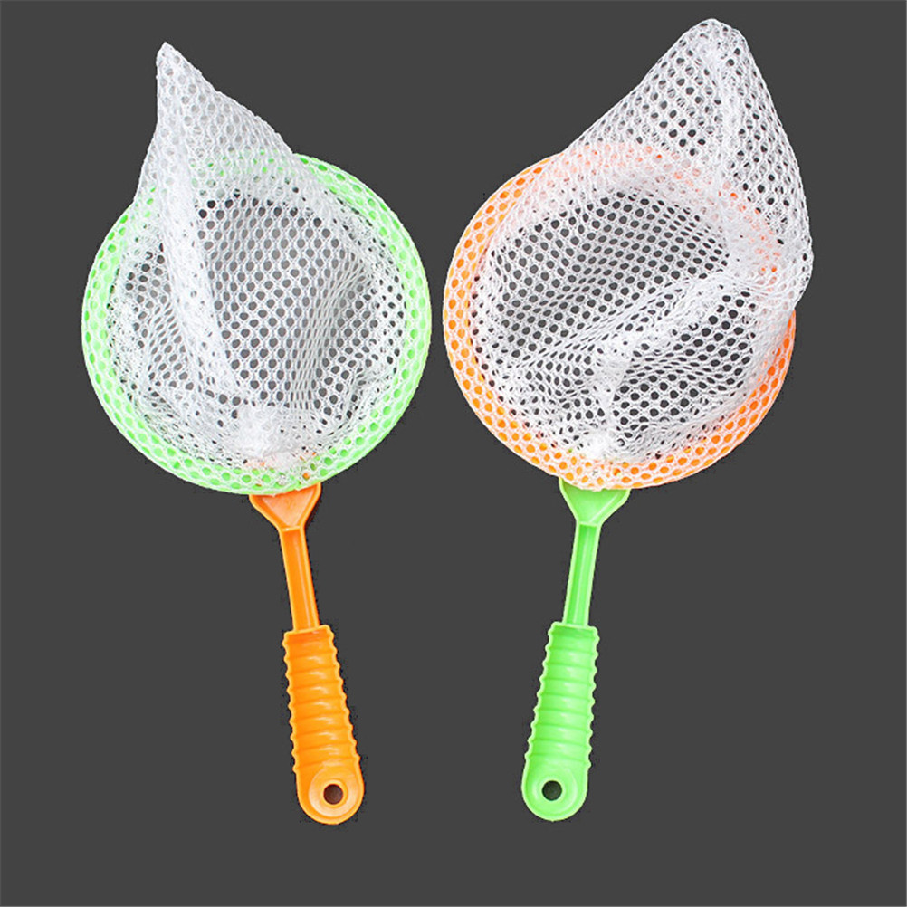 22cm Plastic Fishing Net Toy Handle Mini Butterfly Mesh Nets Kids ...