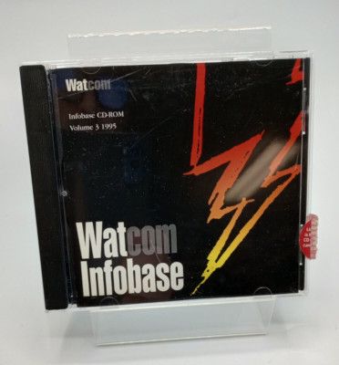 Watcom Infobase CD-ROM Volume 3 (1995) | eBay