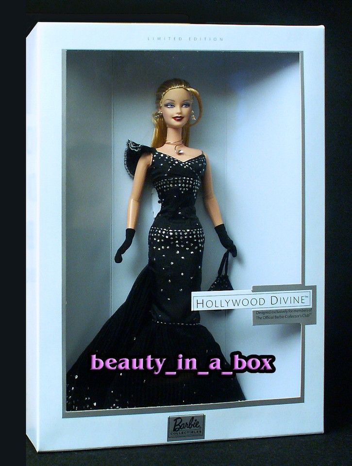 HOLLYWOOD DIVINE BLONDE Barbie Doll RARE Only 3000 Barbie Fan Club ...