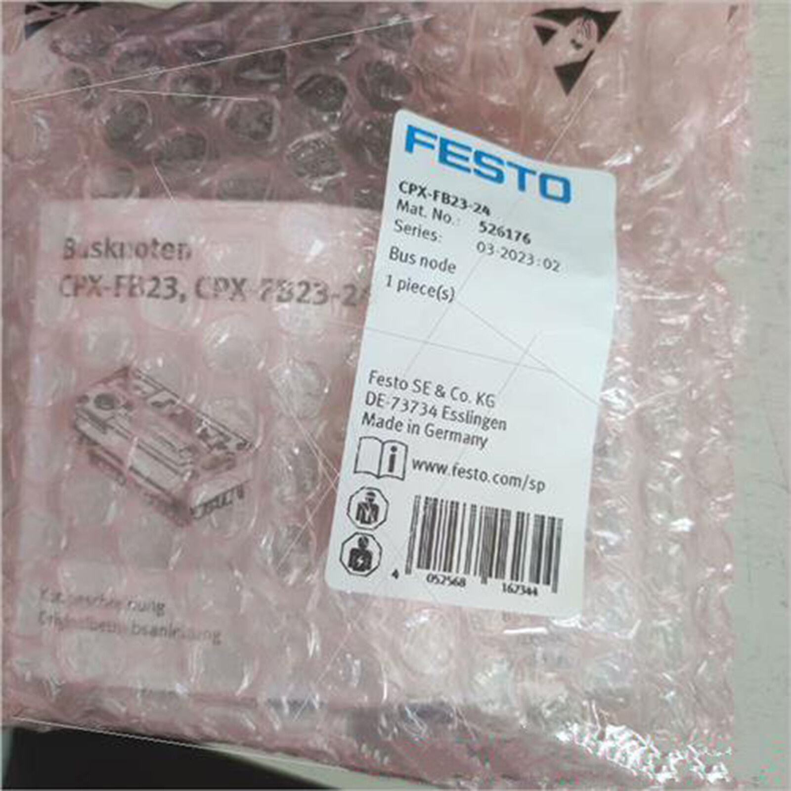 1piece new FESTO CPX-FB23-24 526176 bus module DHL SHIPPING | eBay