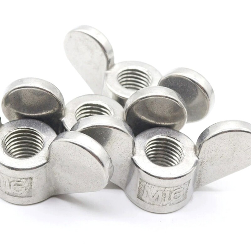 A2 Stainless Steel Wing Nuts M4 M5 M6 M8 M10 M12 M14 M16 M18 M20 ...