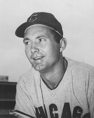 RARE Chicago Cubs Ed Bouchee Classic Era B/W 8x10 c. 1961 Mint Reprint ...