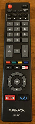 Genuine MAGNAVOX NH410UP LED TV REMOTE CONTROL 32MV304X 32MV304X/F7 ...