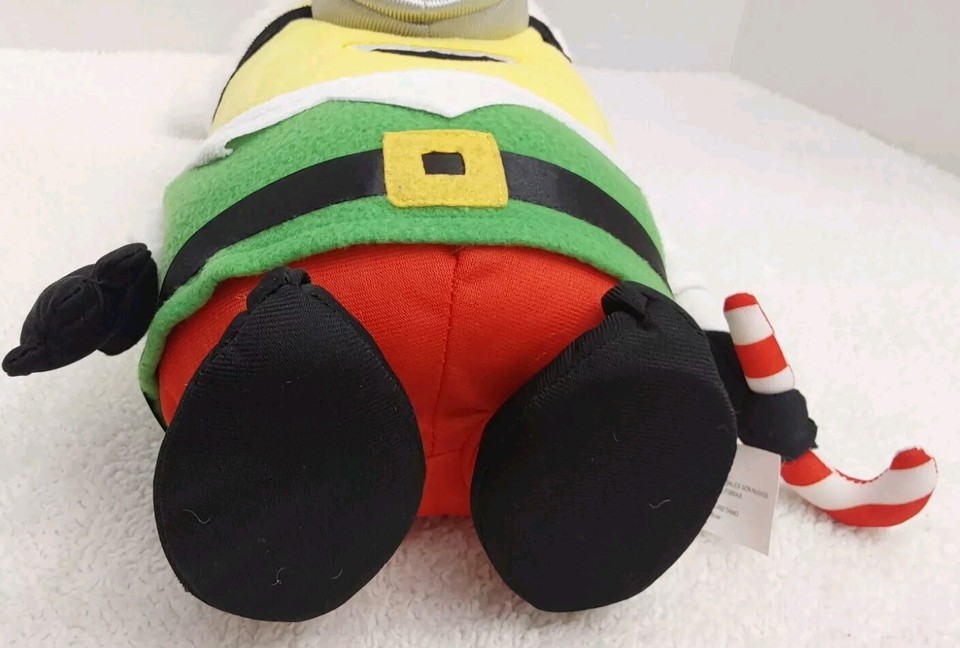 GEMMY Animated Stuart Minion Elf Animated And Sings Tested Working | eBay