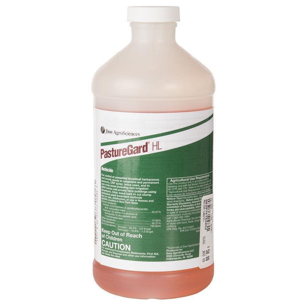 Dow Pasturegard HL Herbicide - 1 Quart (triclopyr 45.07 ) for sale ...