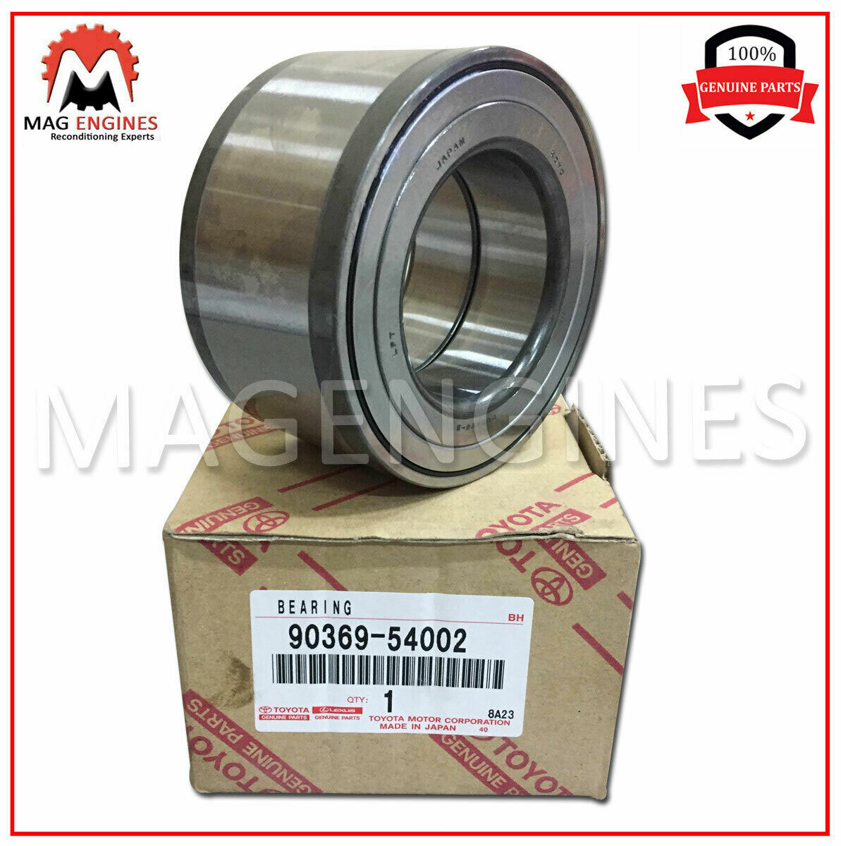 90369-54002 GENUINE OEM BEARING (FOR FRONT AXLE HUB INNER), RH/LH ...