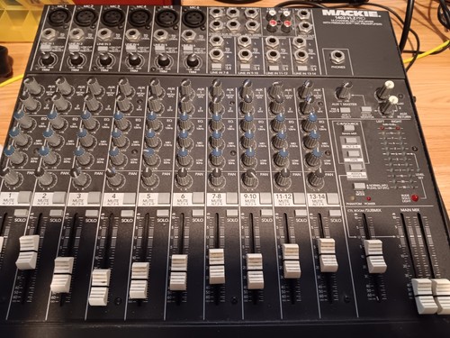 Mackie 1402-VLZ Pro 14-Channel Mic/Line Mixer TESTED WORKS VG+ | eBay