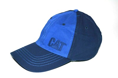 Caterpillar Hat Adjustable Baseball Cap Authentic Original Cat 2 Tone ...