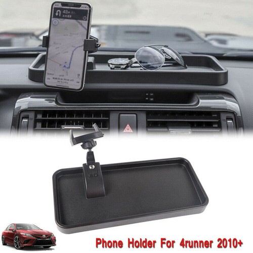 For 4runner SUV 2010-2021 Dash Organizer Tray Phone Holder Mount Black ...