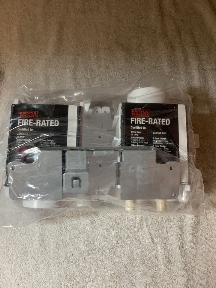 Oatey Moda Fire Rated Washing Machine Supply Box Plastic Tail 37362 ...