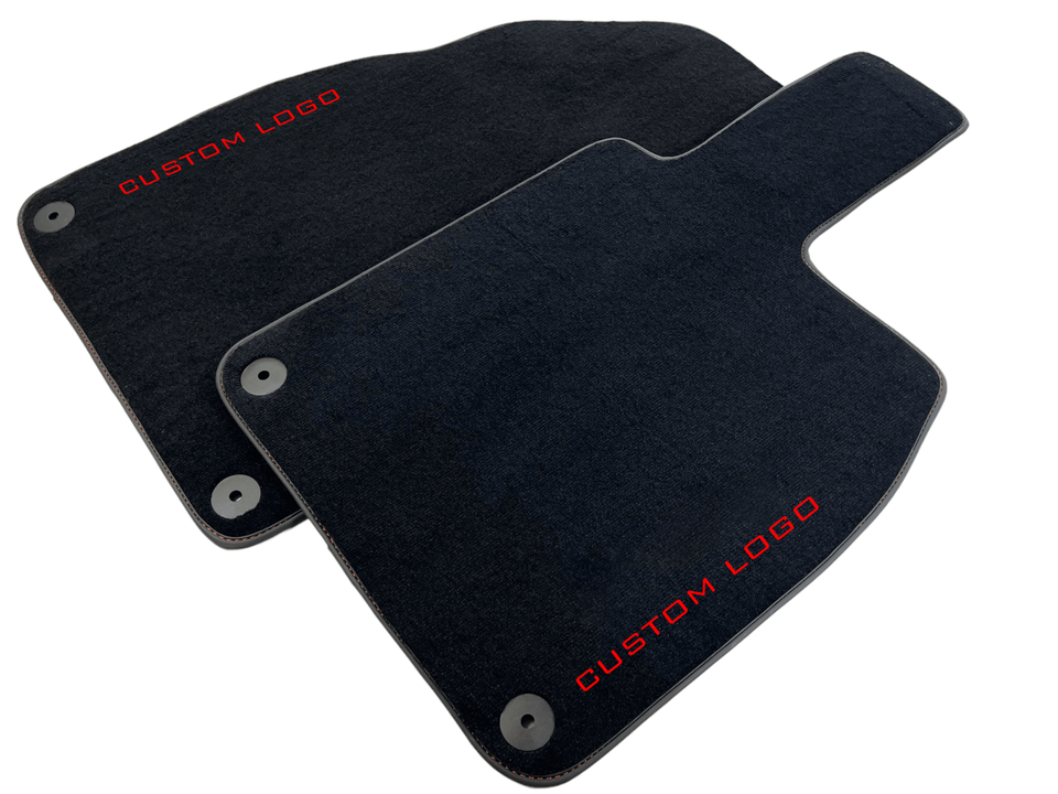 Floor Mats for Porsche 718 Cayman 2017-2024 Black LHD Carpet Custom ...
