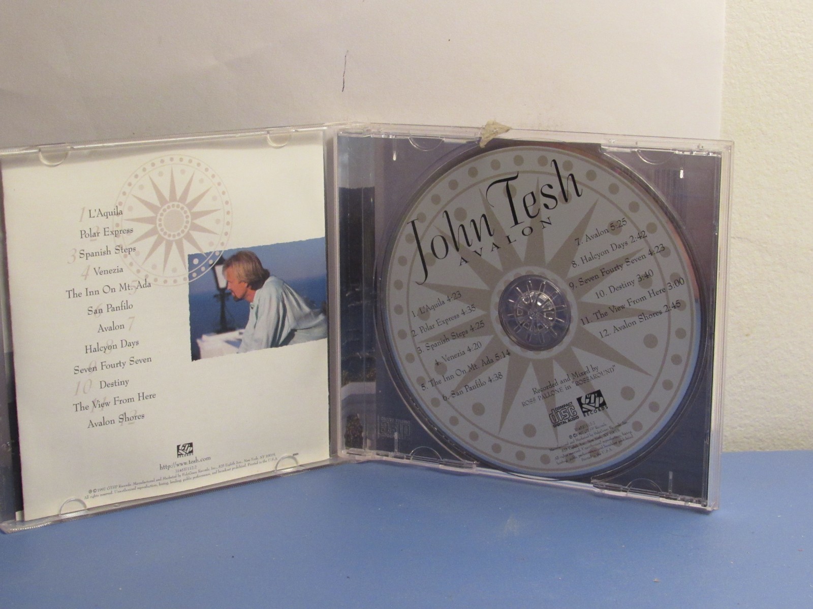 John Tesh - Avalon (CD, 1997, GTSP) | eBay