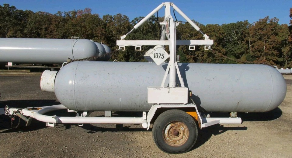 H&H Sales Propane Tank Hauler TRAILER Model 10 Electric 7000 Lbs ...