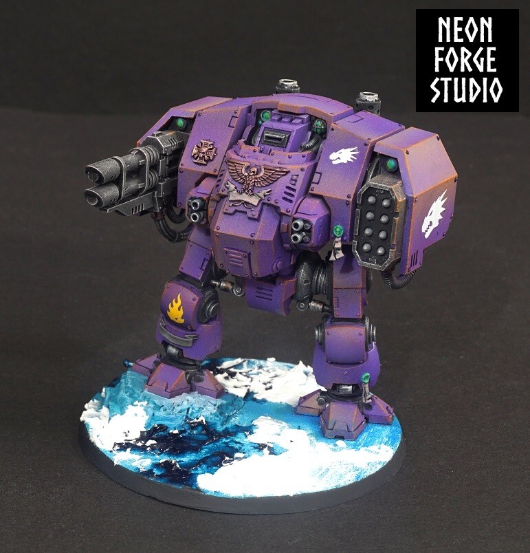 WH40K Space Marines Army Commission Salamanders Dreadnought Eradicators ...