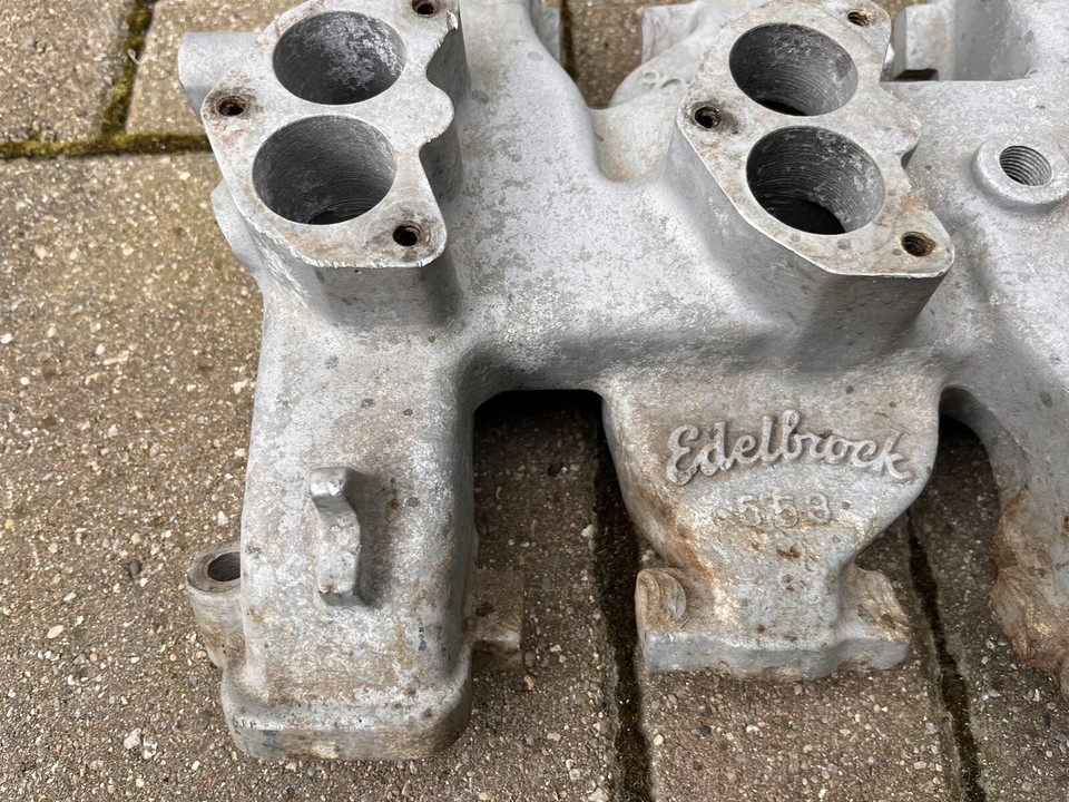 Edelbrock Y-Block Ford 3x2 Tri-Power Intake Manifold ( 272 292 312 ...