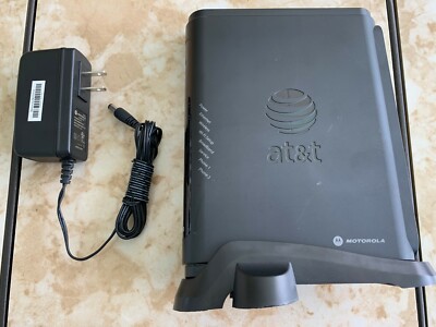 Motorola NVG510 AT&T U-Verse Modem Router w/built-in WiFi with Power ...