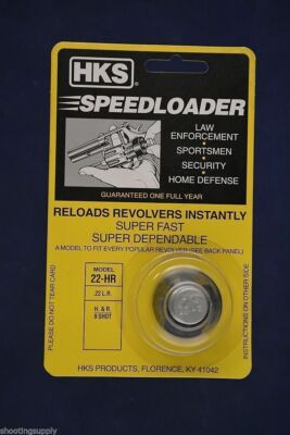 HKS 22-HR Speed Loader 9 Shot 22 Fits Taurus or H&R New In Package HKS ...