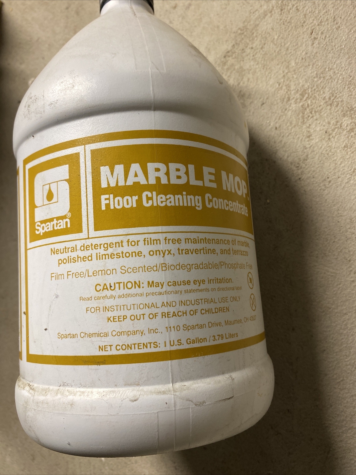 Marble Mop Floor Cleaning Concentrate 1 Gallon Spartan | eBay